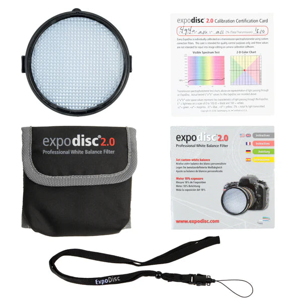 GENTLY USED ExpoDisc 2.0 White Balance Disc