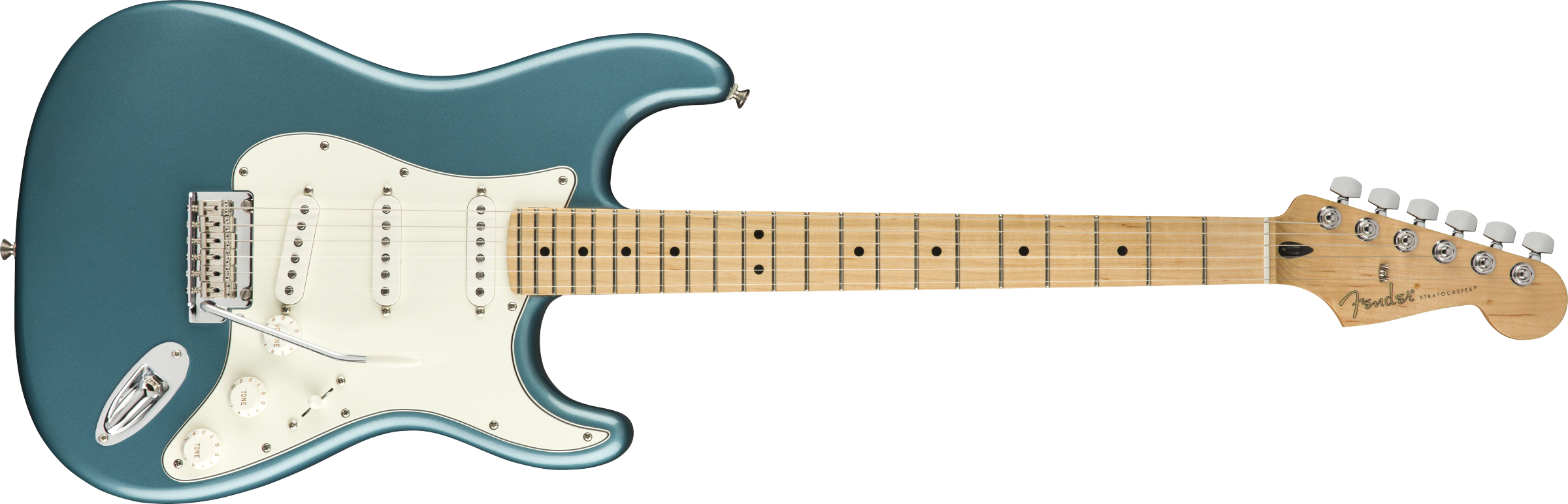 Fender Player Stratocaster Electric Guitar, Pau Ferro Fingerboard, 3 ...
