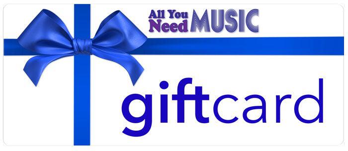 All You Need Music Gift Card